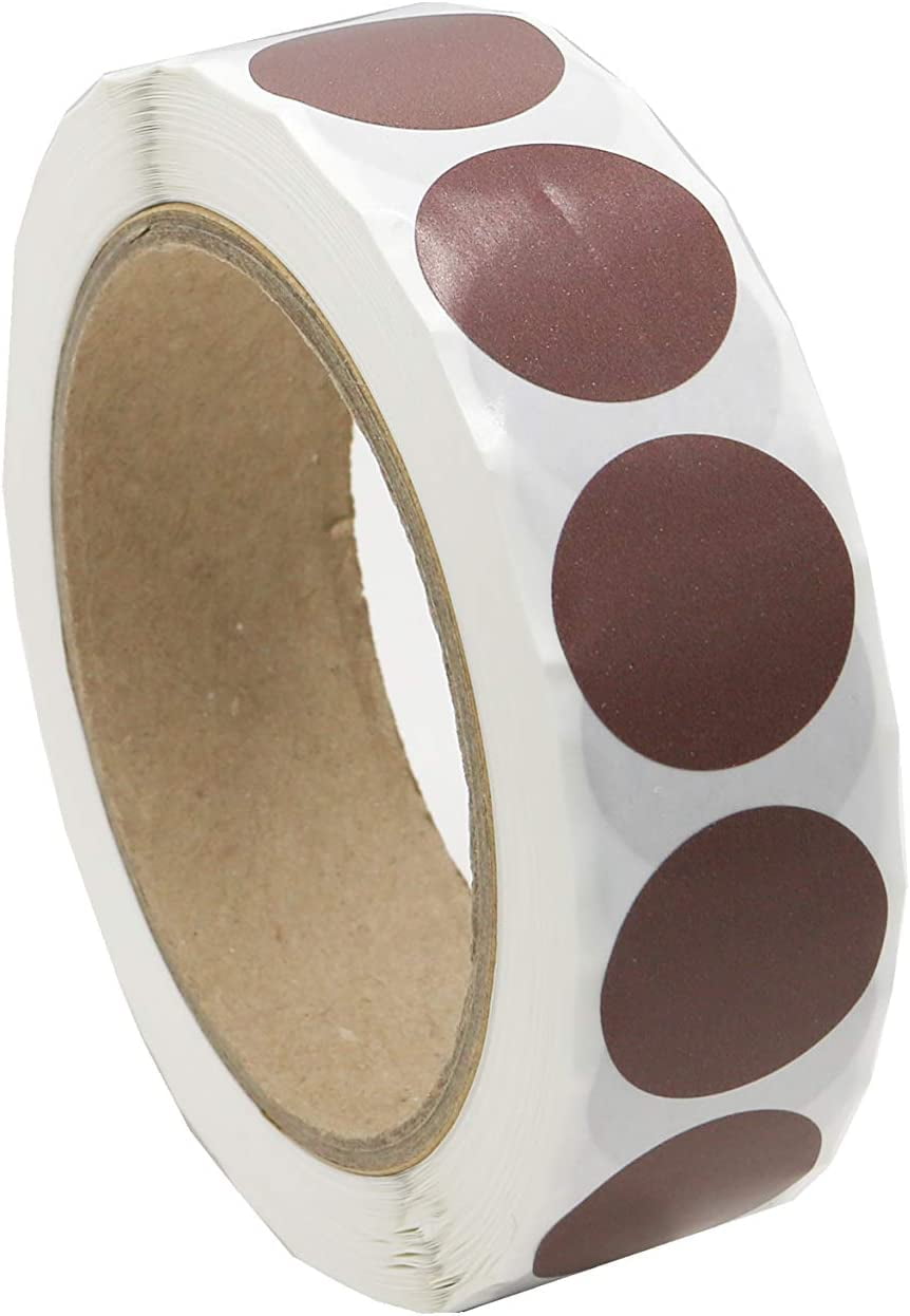 Labels 1 Inch Round Permanent Color-Code Dot Stickers, 1000 Sticker per ...