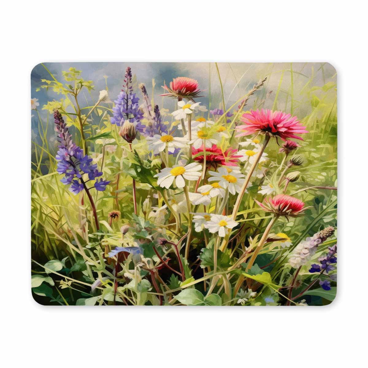 Gaming Mouse Pad Floral, Large Flowers Mouse Pads for Desk, Non-Slip ...