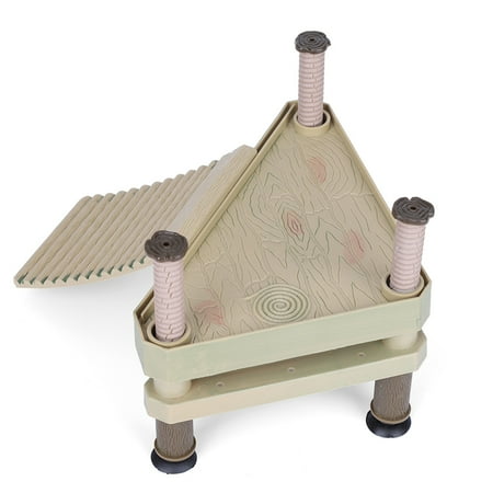 Reptiles Floating Platform, Terrarium Tank, -Pier, With Ramp Ladder For ...