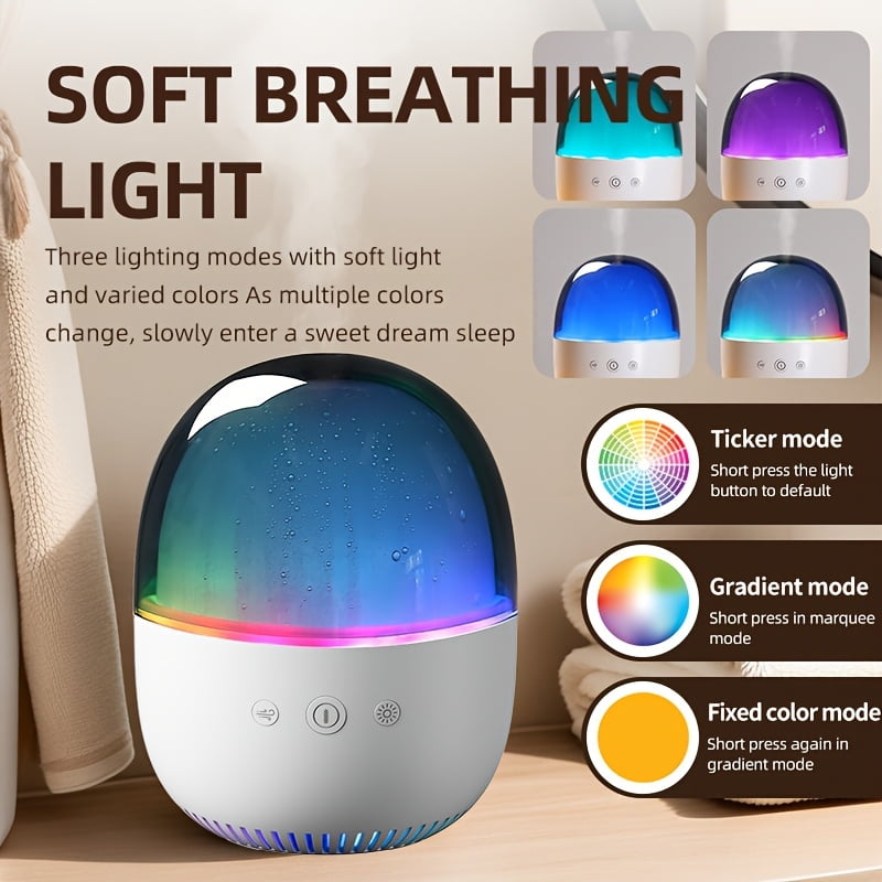 Click here for Unbranded Rainbow Oval Aroma Diffuser With Color-C... prices