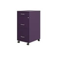 "Space Solutions 3 Drawer Mobile File Cabinet, Office Desk Storage, 18 ...