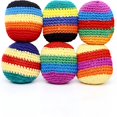 BESTSKY Footbags Sacks,Hand-Made Knitted Foot Bag Sack,Fun Crochet ...