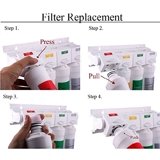 Premier Ro Pure Replacement Filter 6-pack Plus Membrane - Walmart.com