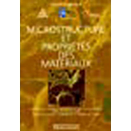 microstructure et proprietes des materiaux | Walmart Canada