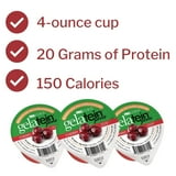 Gelatein Plus Prosource Protein Supplements, Cherry Flavor, 4 oz Cups ...