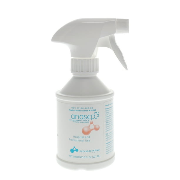 Anasept Antimicrobial Skin and Wound Cleanser, 8 oz. Bottle with ...