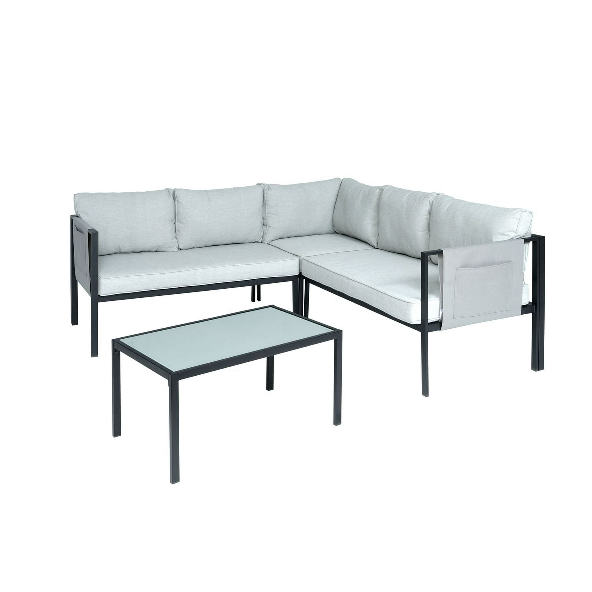 Click here for Dura Sonoma 4 Piece Set (2 Seaters  Corner table) prices
