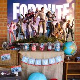 Vedio Game Party Supplies Fortnite Backdrop Battle Royale Poster ...