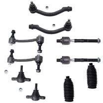 Detroit Axle 12pc Kit for 1997-2001 Honda CR-V: Control Arms, Ball ...