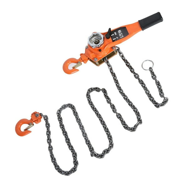 Orange Color Chain Block Hoist Ratchet Hoist Lifting, 3 Meters with G80 ...