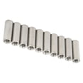 20 Pack M6x1.0x30mm 304 Stainless Steel Female Thread Coupling Nuts for ...