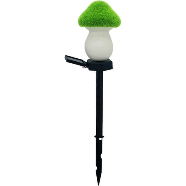 Estaca solar con forma de hongo | Lámpara solar con forma de hongo ...