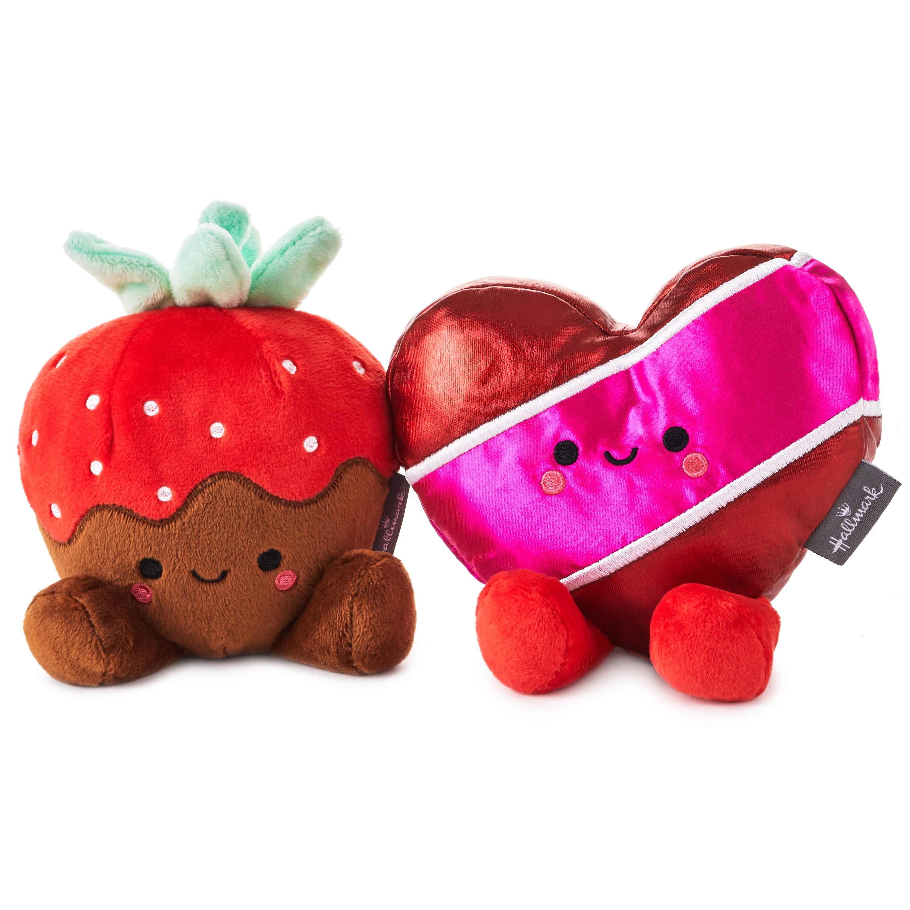 Hallmark Better Together Strawberry and Chocolates Magnetic Plush, 5 ...