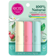 eos 100% Natural Lip Balm- Raspberry Kiwi Splash & Passionfruit Agave ...