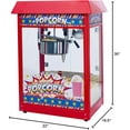 Winco POP-8R Show Time Electric Popcorn Popper, Red - Walmart.com