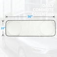 ABLEWIPE Car Widshield Sun Shade Fit for Mercedes-Benz G-Wagon (G-Class ...
