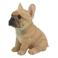 Ebros Realistic Lifelike French Bulldog Puppy Statue 7" Tall Frenchie ...