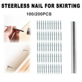 Double-Head Skirting Thread Seamless Nail,Double Ended Baseboard ...