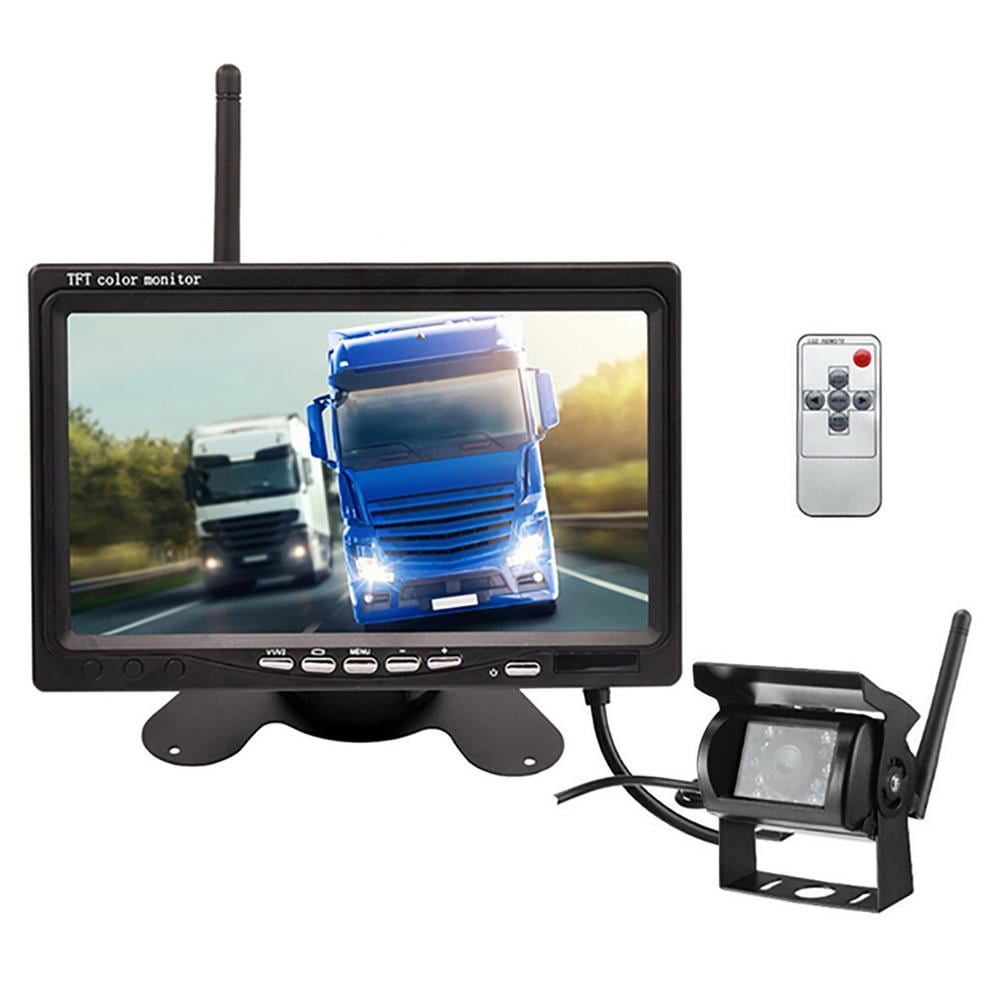 Tohuu Car Reversing Camera Kit Waterproof Wireless 12V 24V Backup Rear ...