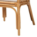 bali & pari Maisa Boho Arm Chair, Light Honey - Walmart.com