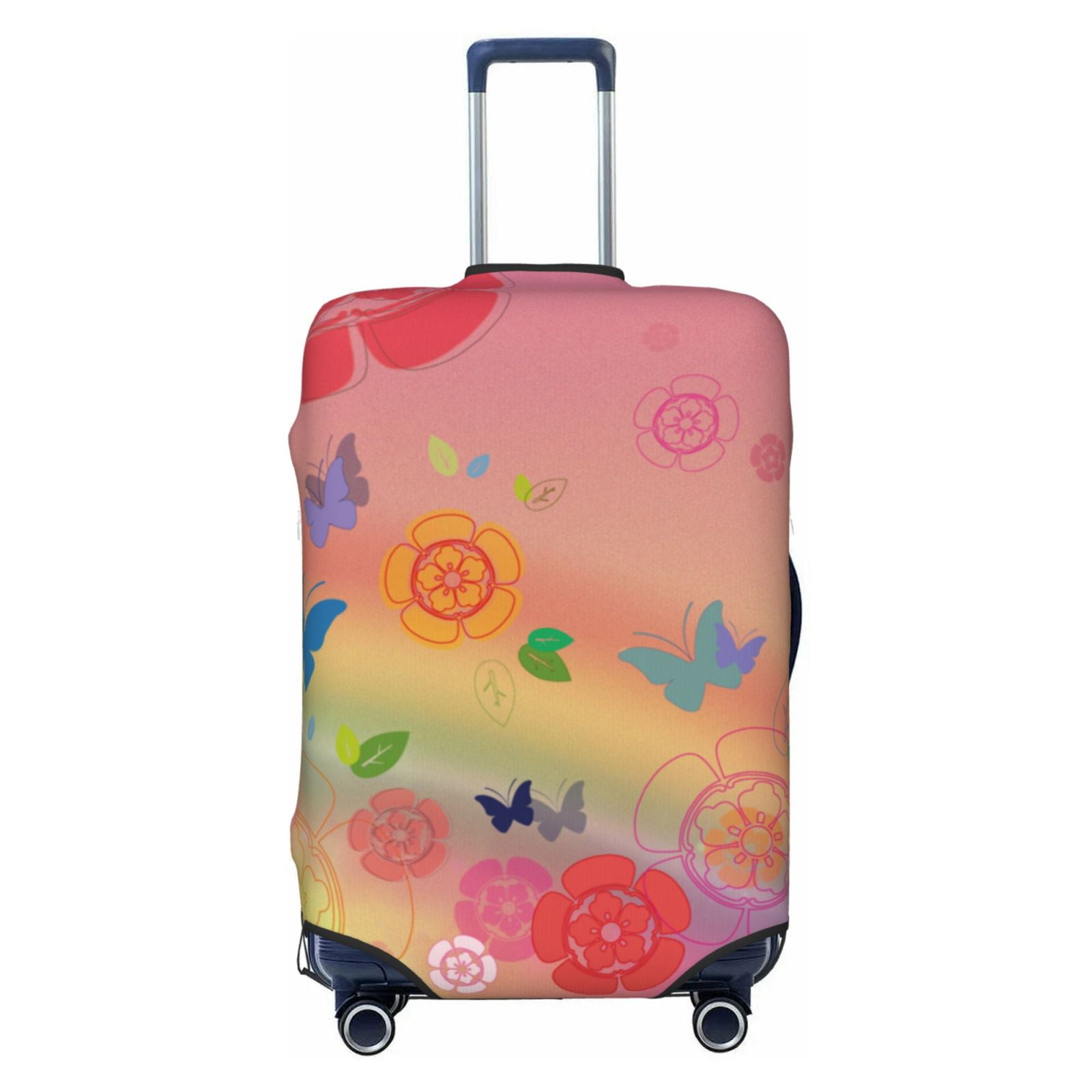 LNWH Travel Luggage Cover Protector，Washable Luggage Cover - Rainbow ...