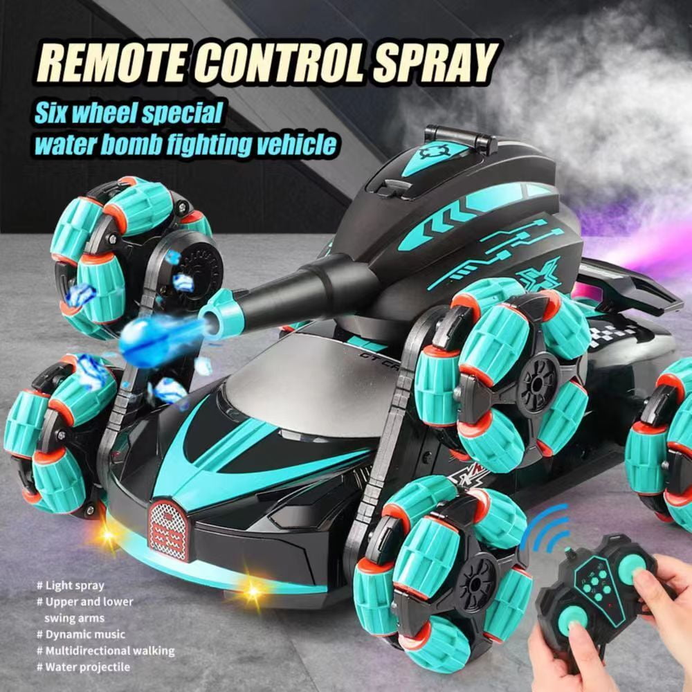 SZROBOY Gesture Sensing RC Stunt Car with Lights, 4WD Remote Control ...