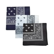 CTM 27 Inch Extra Large Cotton Texas Paisley Bandana - Walmart.com