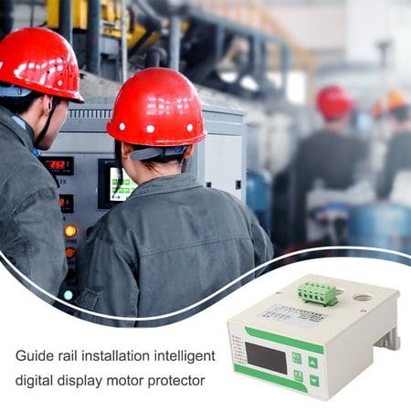 Digital Motor Overload Protector Module 3-phase Real Time Automatic ...