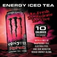 (24 Cans) Monster Rehab Raspberry, Tea + Energy, 16 fl oz - Walmart.com