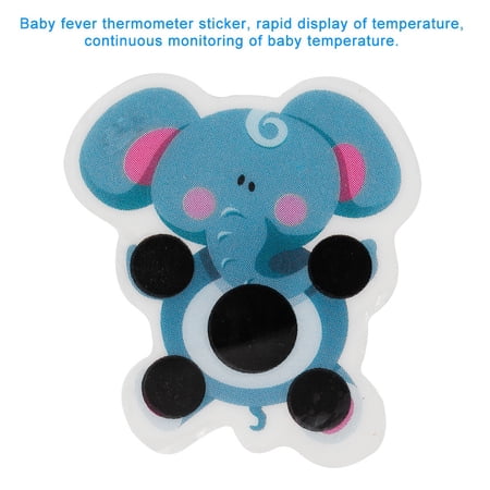 TOPINCN Body Fever Temperature Sticker, Forehead Temperature Sticker ...
