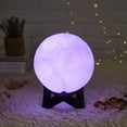 Urban Shop LED Color Changing White Moon Lamp - Walmart.com