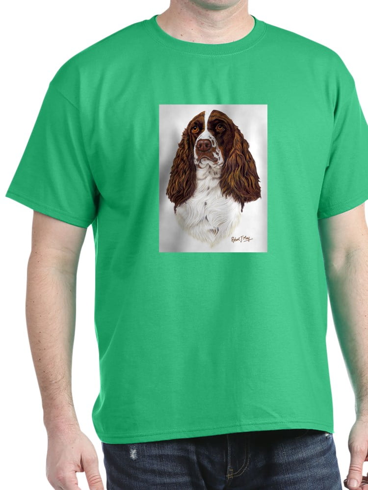 CafePress - English Springer Spaniel T Shirt - 100% Cotton T-Shirt ...
