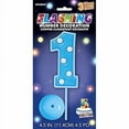 Blue Flashing Number 1 Cake Topper Decoration - Walmart.com