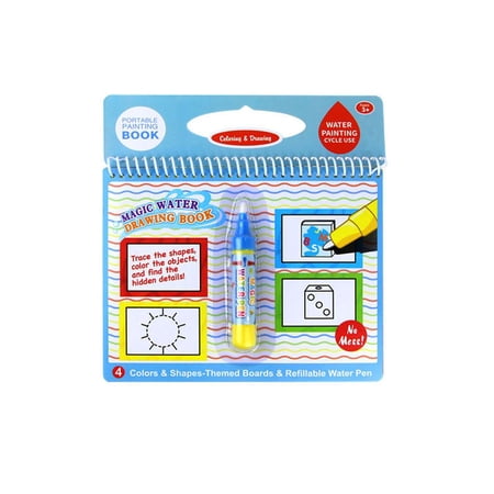Children Water Reveal Coloring Book Writing Painting Kids Drawing Water ...