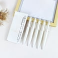 Ovzne Quick-Dry Black Gel Pen 5-Pack, Portable Retractable Pens for ...