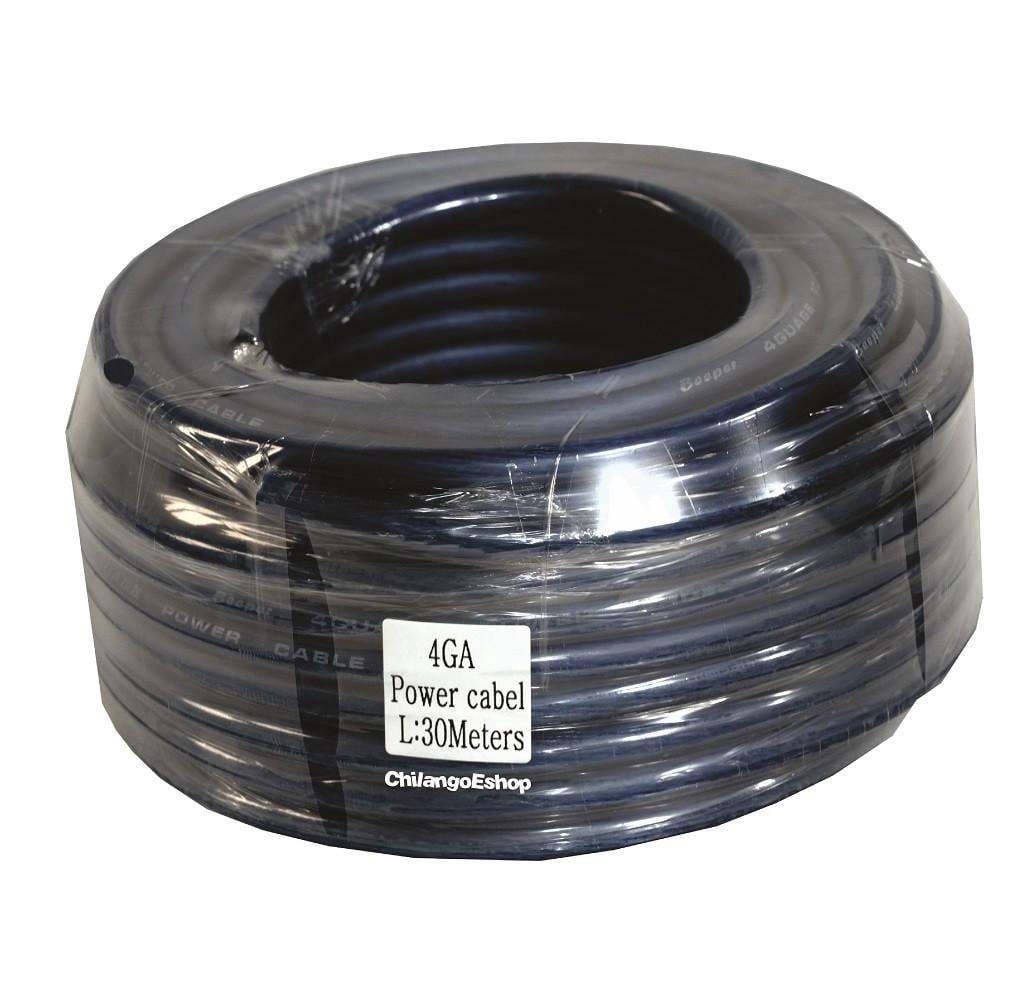 ROLLO 30 METROS CABLE CALIBRE 4 BEEPER BEEPER CHROLLO-KIT-4G | Walmart ...