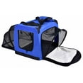 Pet Life ® 'Hounda Accordion' Metal Framed Soft-Folding Collapsible ...