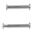 20 Sets M5×10mm Silver Screw Rivets Φ6×35mm Furniture Nuts Stainless ...
