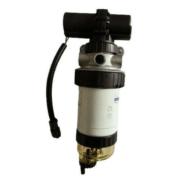 iFJF New Fuel Pump Fuel Filter Assembly For JCB Engine CAT 422E 428D ...
