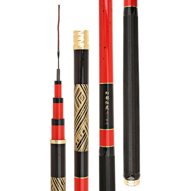 Light 6H Fishing Rod Black Fish Perch Wheel Rod 111-120cm Shrink Short ...