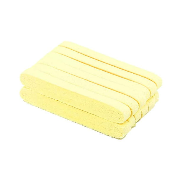 stanreset 12pcs/set Compressed Facial Washing Cleaning PVA Puff Stick ...