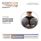 Free Shipping! Copper Fit Posture Corrector Brace Black Reduce Neck ...
