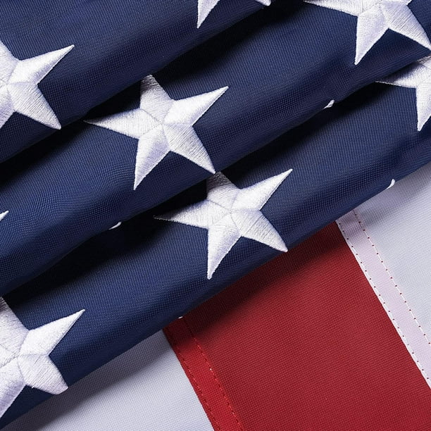 American Flag 3x5 Made in USA. Premium Large US Flag 3x5 ft ...