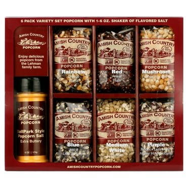 Pop ‘n Dulge Gourmet Popcorn Kit: Movie Night Gift Set for Home Theater ...