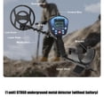 PatungKu LED Display Underground Metal Detector 360 Degree Scaning Gold ...
