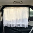 Car Suction Cup Sun Shade Curtain, UV Protection Heat Insulation Auto ...