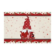 Outfmvch Valentine Door Mat Valentines Day Rug Valentines Day Kitchen ...