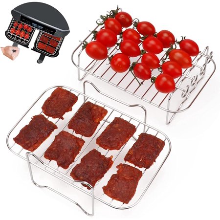 MAFNIO Air Fryer Rack Compatible for Ninja Dual Zone Air Fryer AF400UK ...