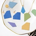 2Pcs 2 Style Acrylic Earring Handwork Template Card Leather Cutting ...