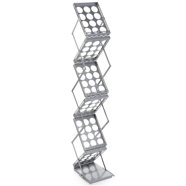 Durable Catalog Display Rack, 12 1-inch Rings, Gray - Walmart.com